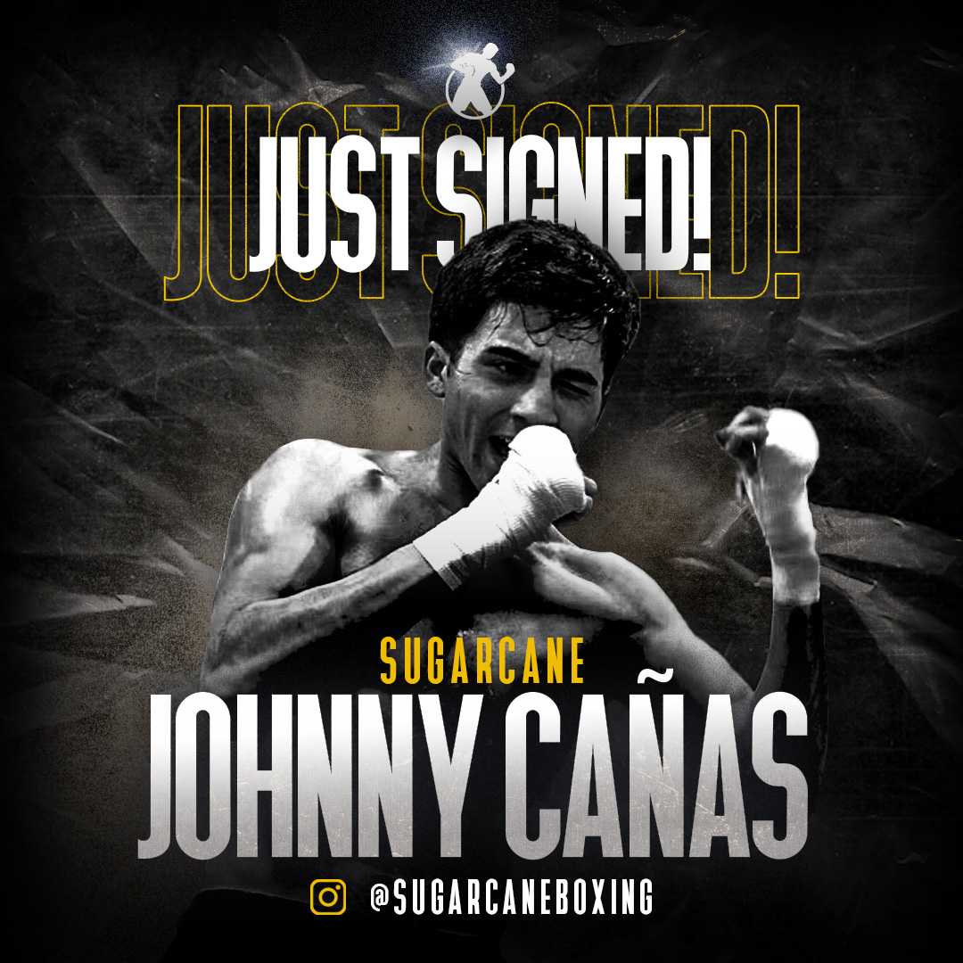 GOLDEN BOY SIGNS LIGHTWEIGHT PROSPECT JOHNNY “SUGARCANE” CAÑAS OF SANTA ...